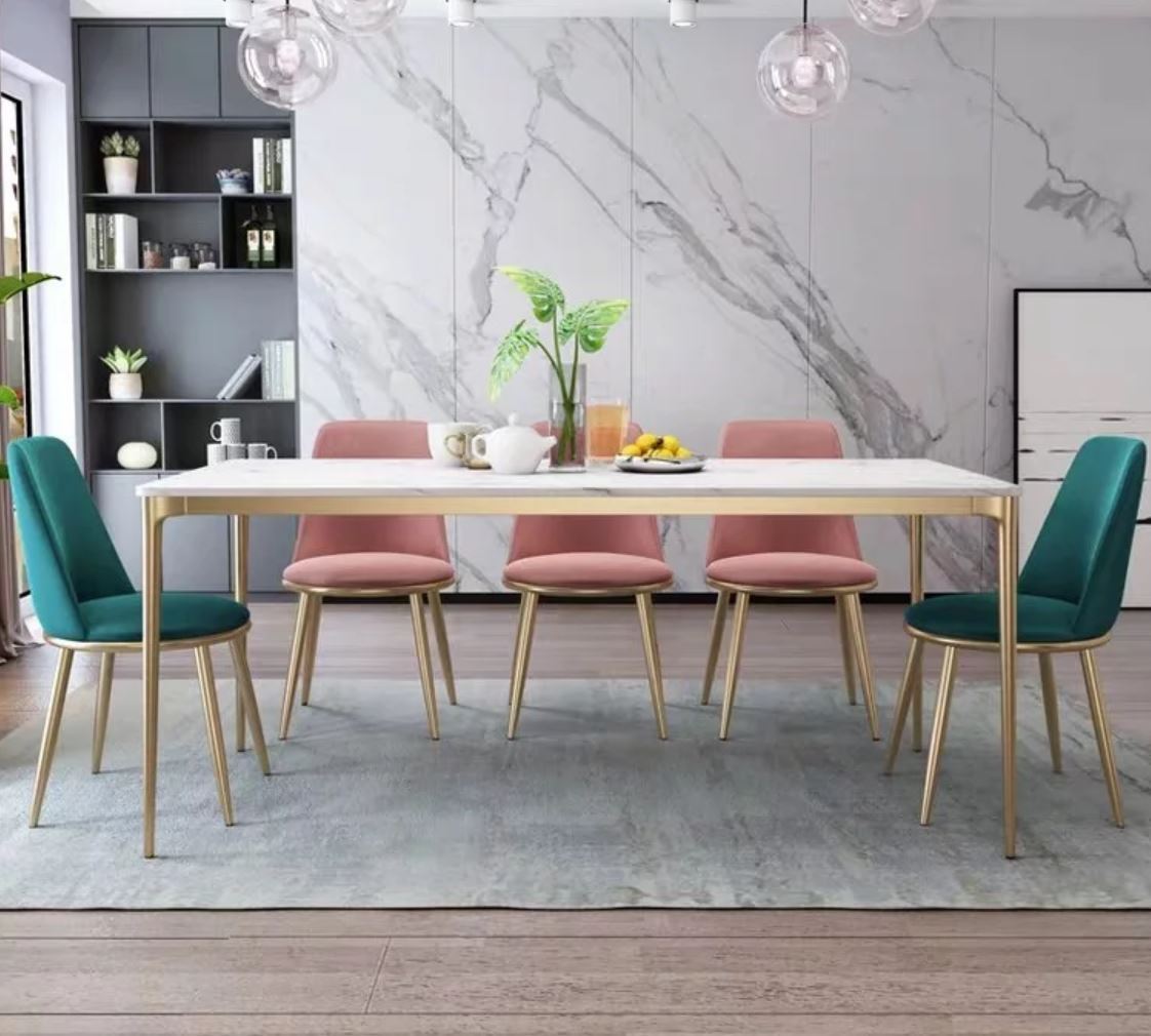 SELENA Marble Dining Table — downtownfurniture